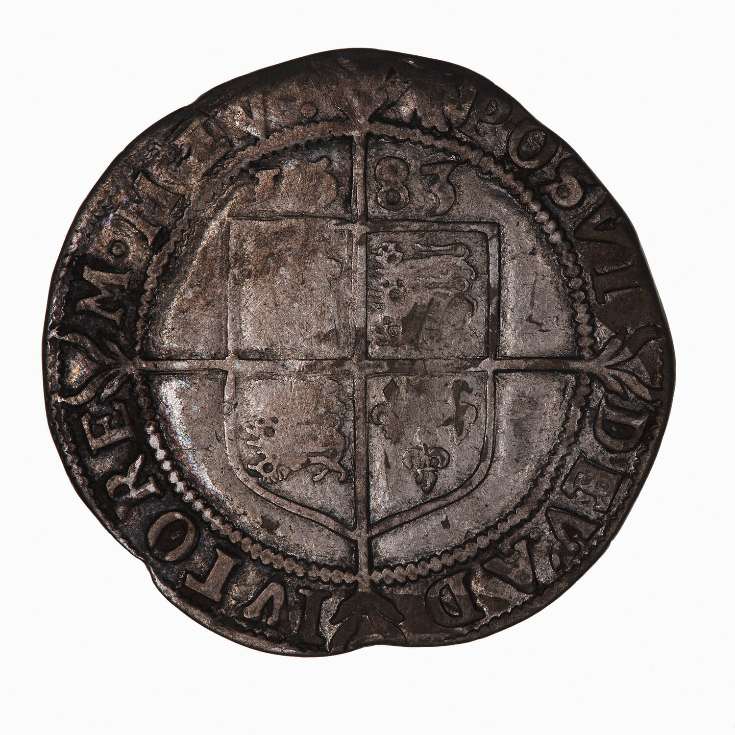 Coin - Sixpence, Elizabeth I, England, Great Britain, 1583