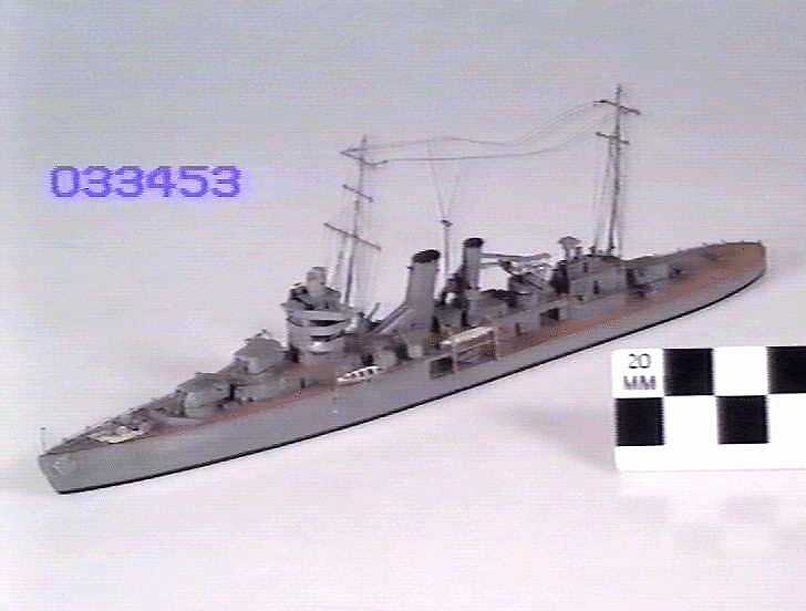 Naval Ship Model - Heavy Cruiser, HMS York