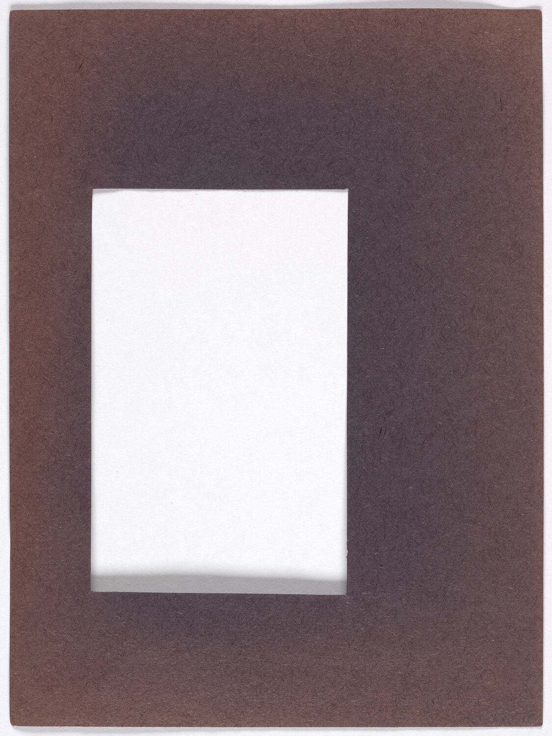 Negative Vignette - Frame, Rectangle, circa 1900