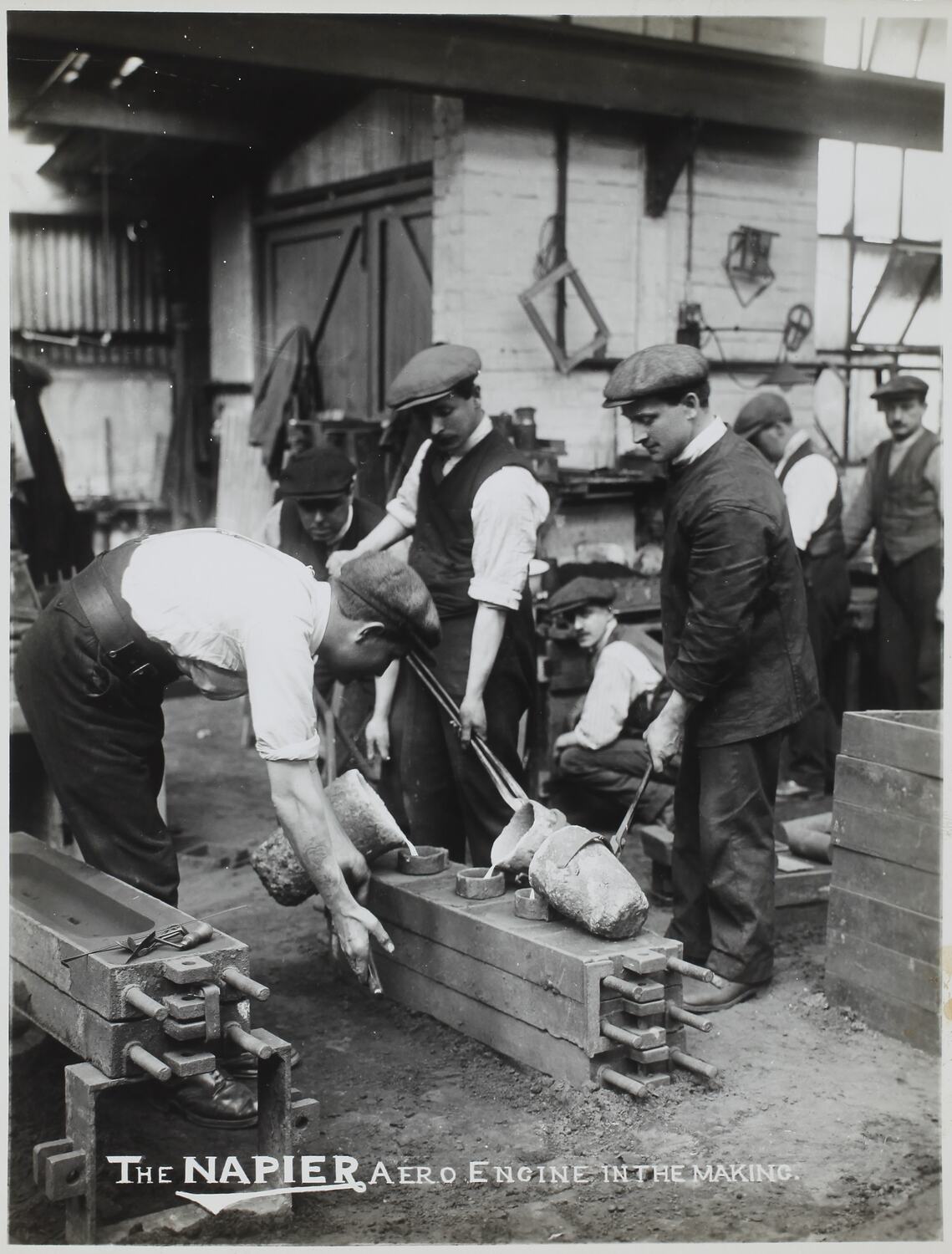 Photograph - D. Napier & Son Ltd, 'Aero Engine in the Making', England ...
