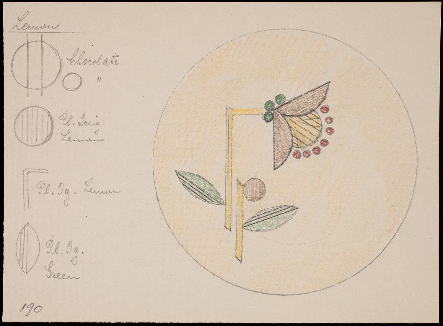 Cake Design - Karl Muffler, Flower, 1930s-1950s
