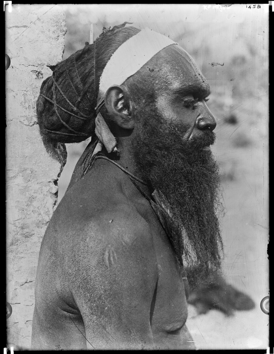 Glass plate. Arrernte. Alice Springs, Central Australia, Northern ...