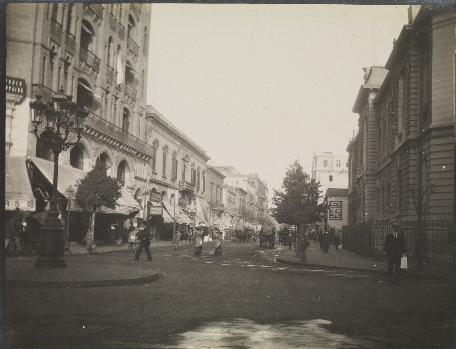 Photograph - Cairo Street Scene, Egypt, Captain Edward Albert McKenna ...