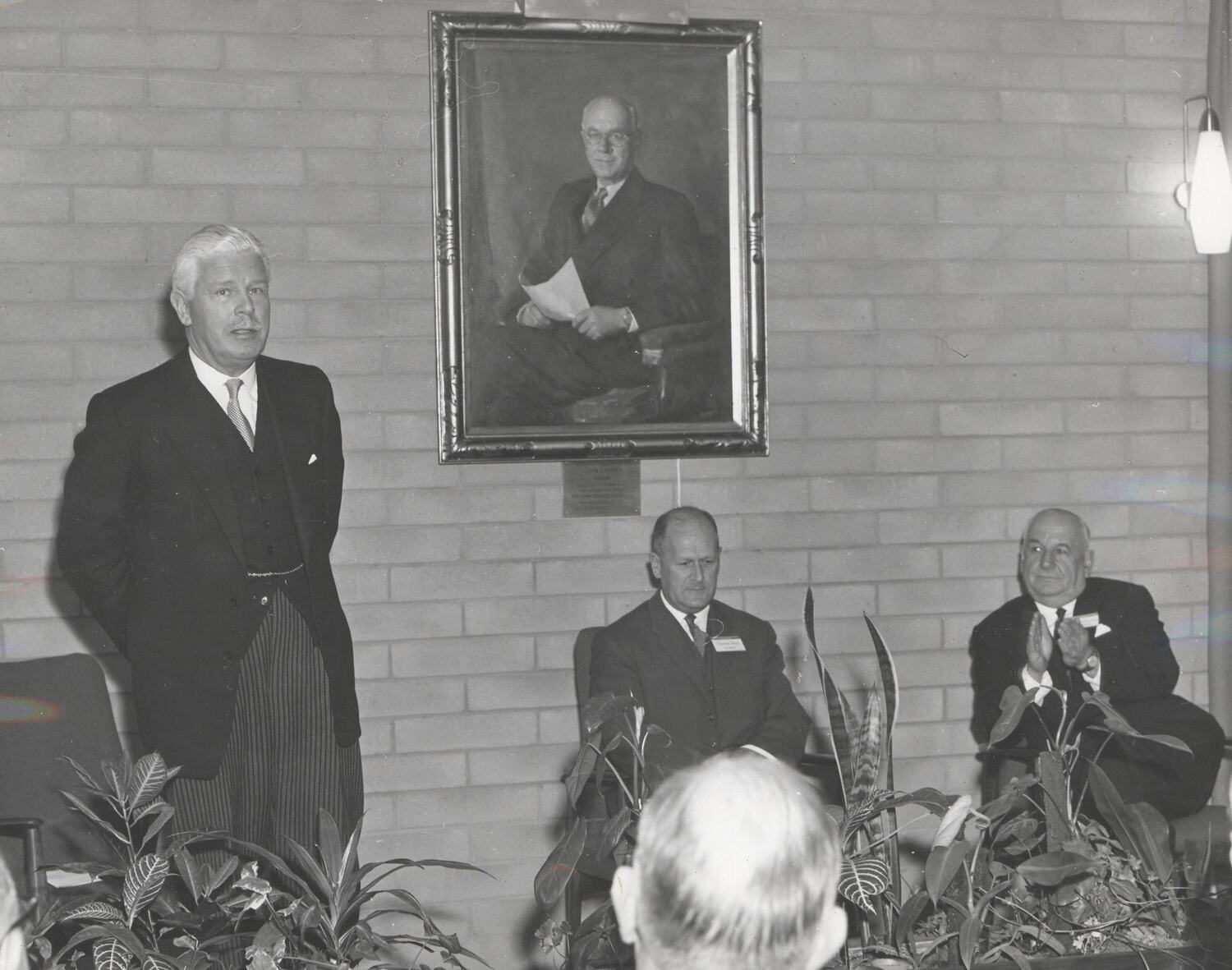 Photograph - Massey Ferguson, Sir Rohan Delacombe, circa 1966