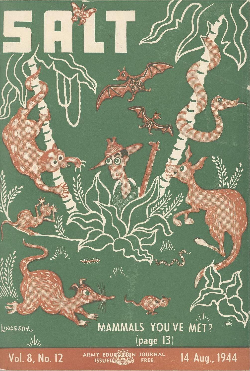 Booklet - SALT, Army Educational Journal, Vol.8 No.12, 14 Aug 1944