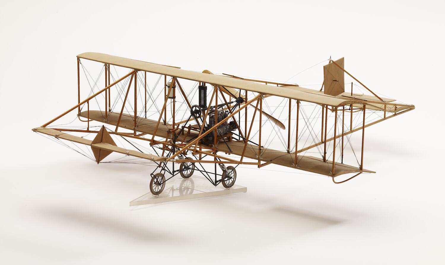 Aeroplane Model - Duigan Biplane, Model by Harold P. Wood, Victoria, 1960