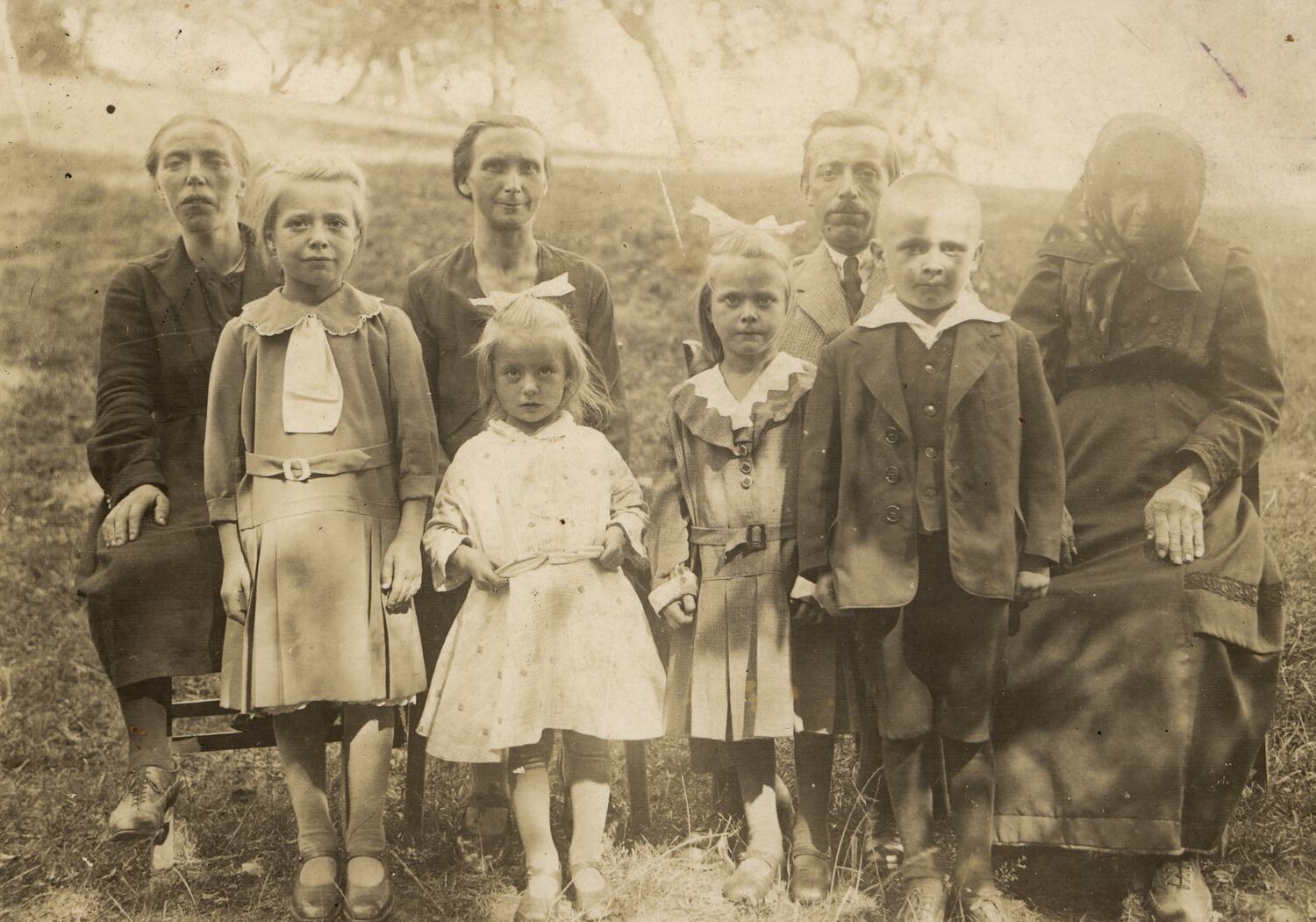 Digital Image - Huber Family, Austria, circa 1933
