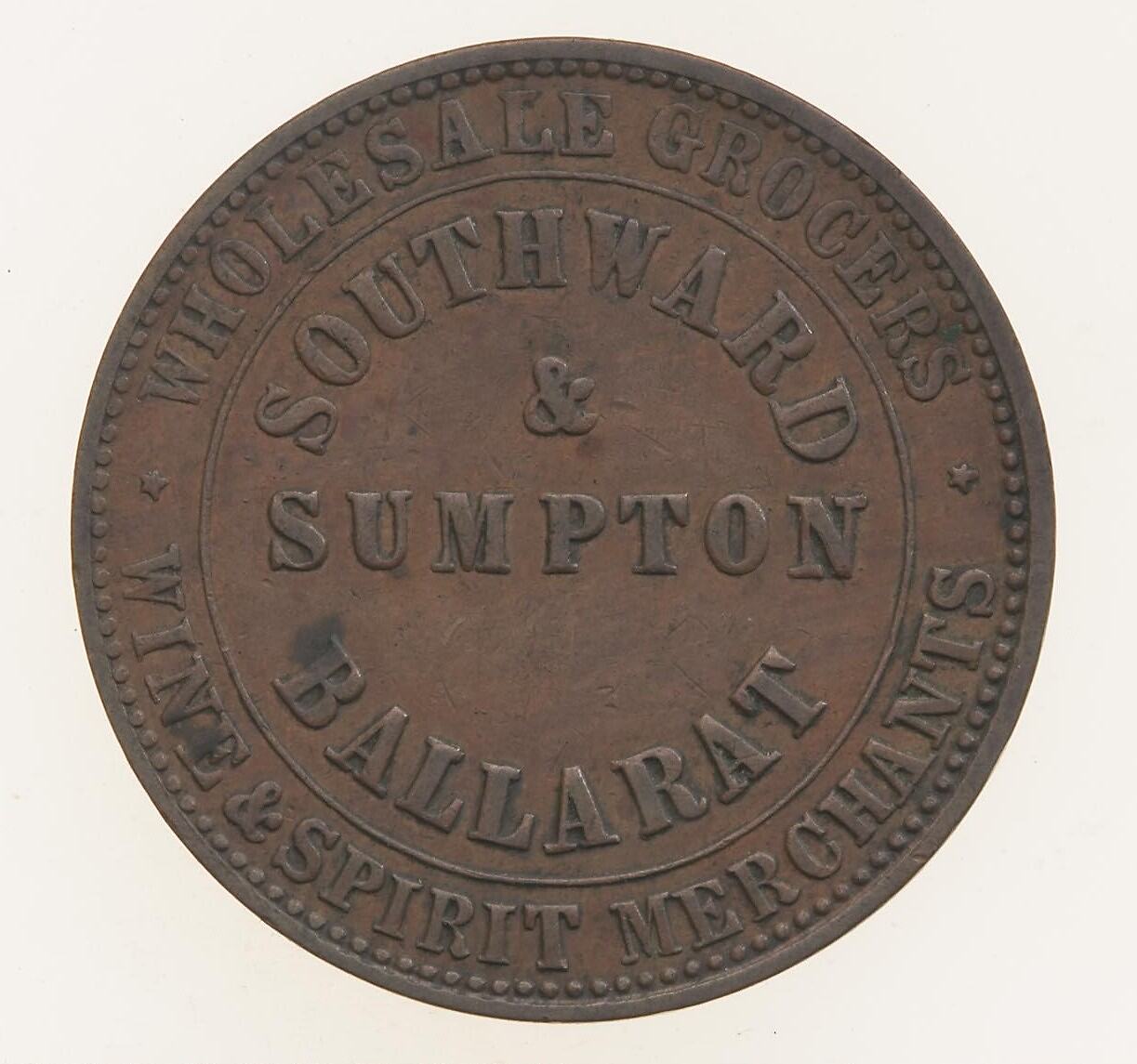 Southward & Sumpton, Wholesalers, Ballarat, Victoria