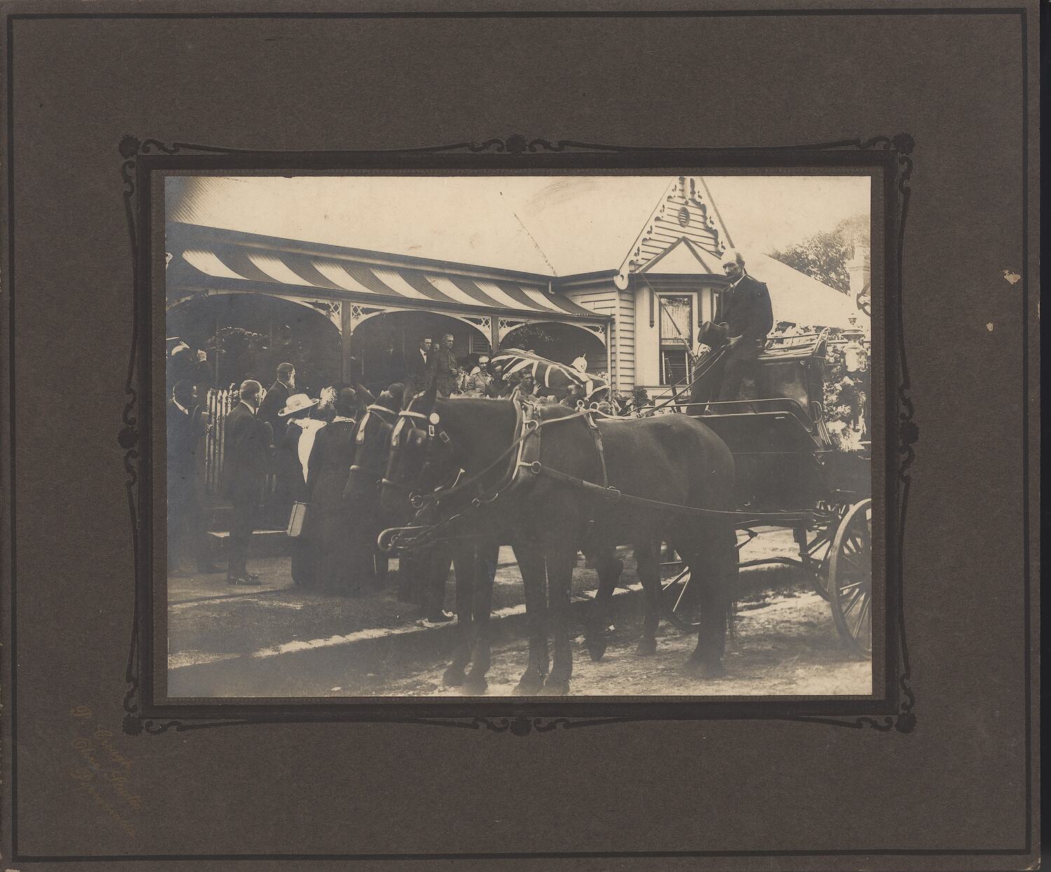 Photograph - Funeral Cortege of Lieutenant Colonel William J. Ferris ...