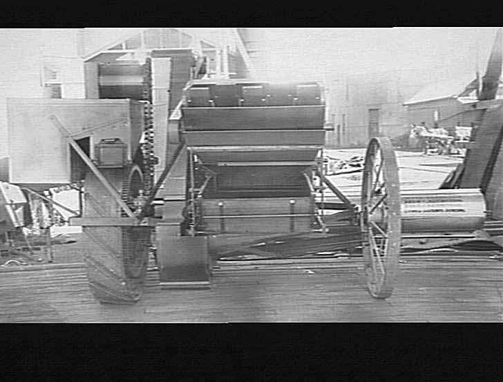 Photograph - H.V. McKay, Rear View of Sunshine Sunlight Header ...