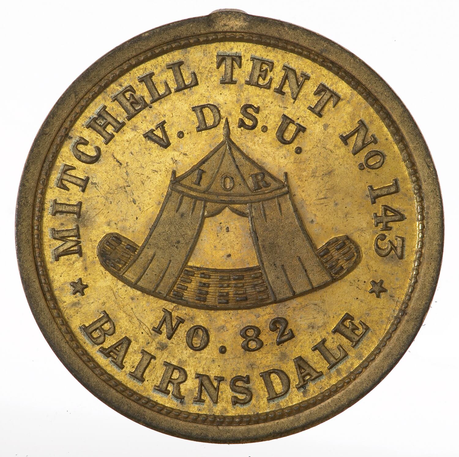 Medal - Independent Order of Rechabites, Mitchell Tent, Bairnsdale ...