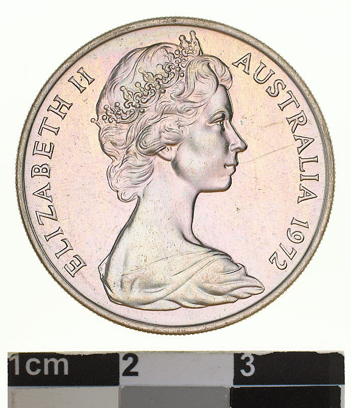 Coin - 20 Cents, Australia, 1972