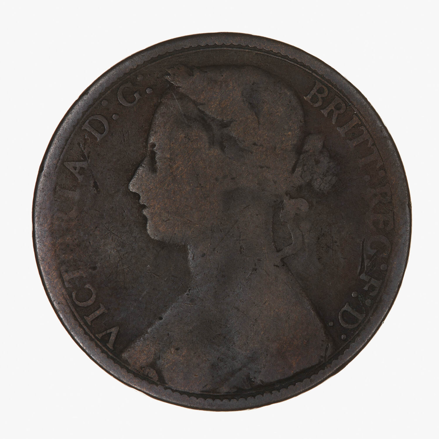 Coin - Penny, Queen Victoria, Great Britain, 1876
