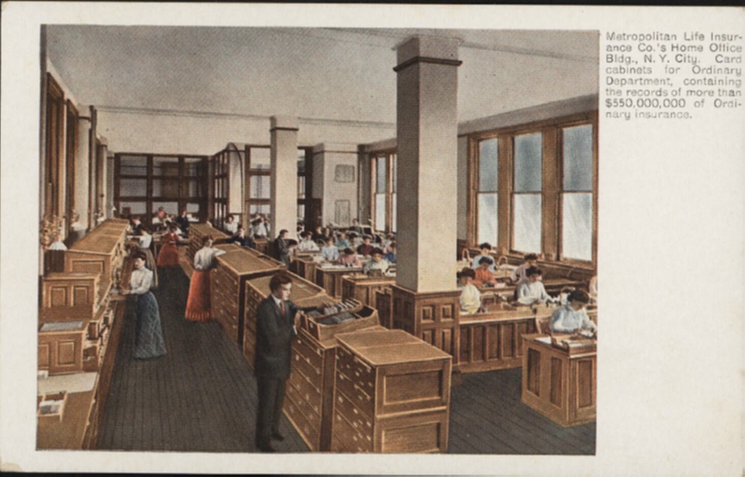 Postcard - 'Metropolitan Life Insurance Co's Home Office Building ...