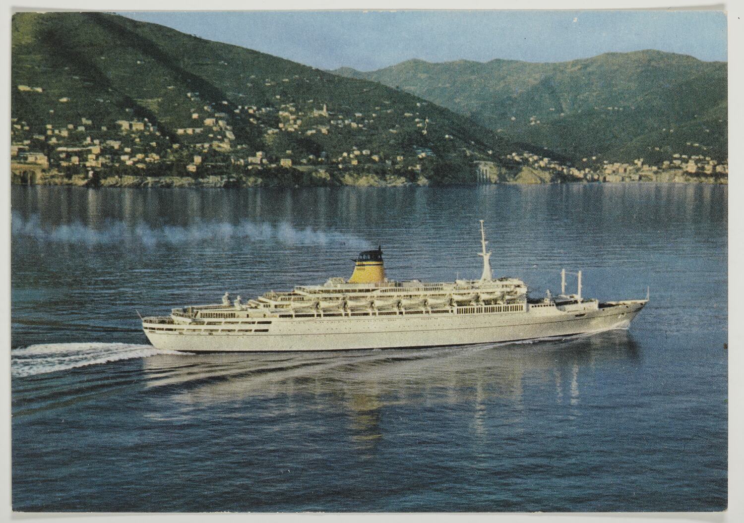 Postcards - Guglielmo Marconi, Lloyd Triestino Line, circa 1960s