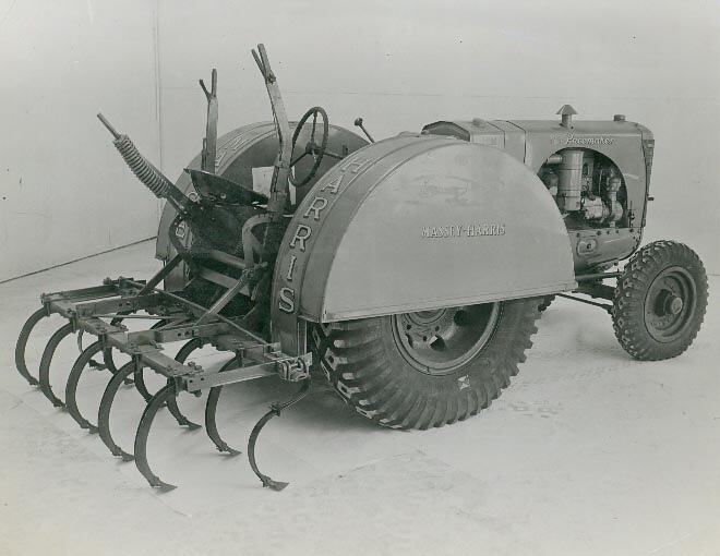 Photograph - Massey Harris, Pacemaker Tractor, circa 1940
