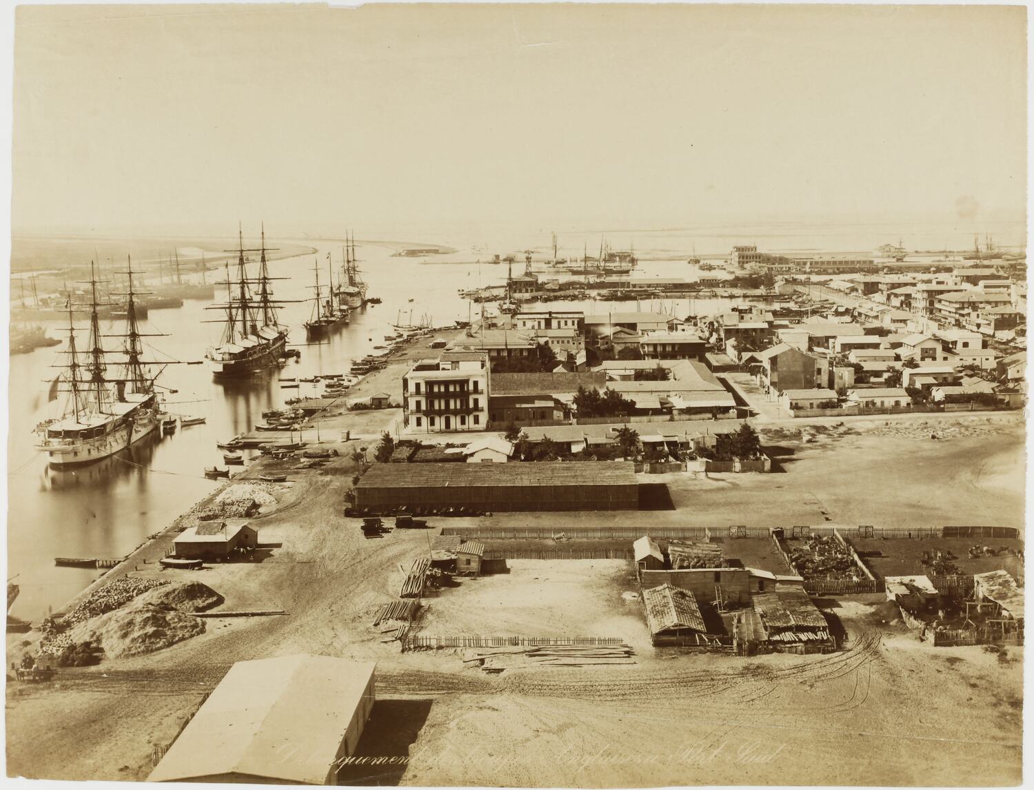 Photograph - British Troops Arriving in Port Said, Egypt, 1882