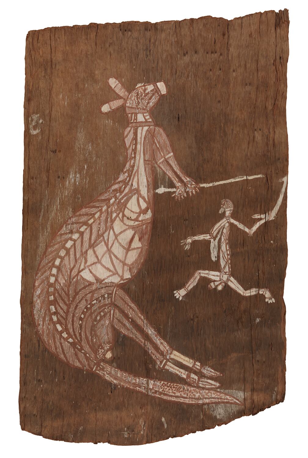 Painting, bark. Gaagudju. Oenpelli, Western Arnhem Land, Northern ...