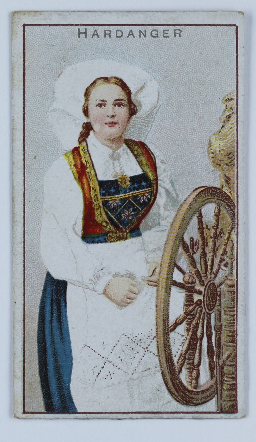 Card - National Costume, Hardanger, Female, circa 1900