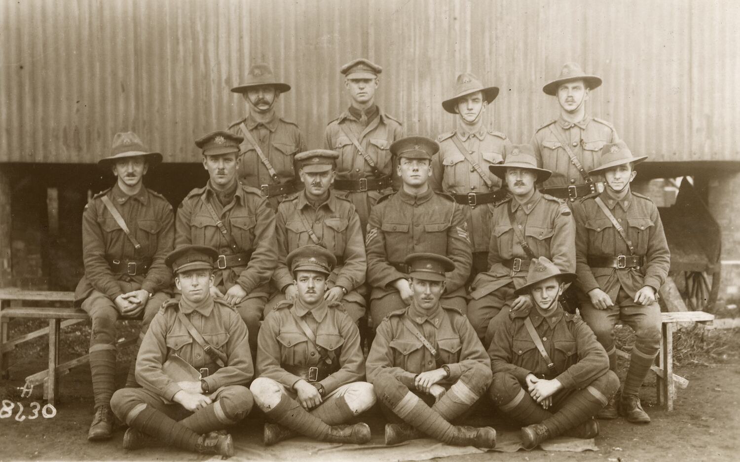 Photograph - Australian Servicemen Group, 3rd Division, 1st A.I.F ...