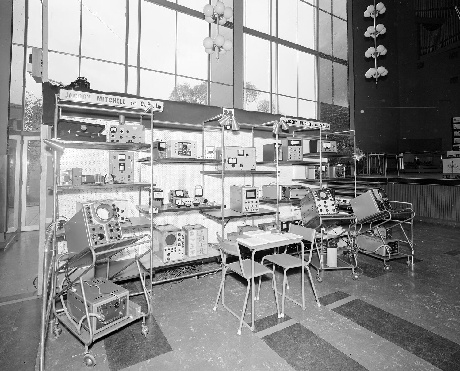 Negative - Mingay Publishing Co, Jacoby Mitchell & Co Exhibition Stand ...