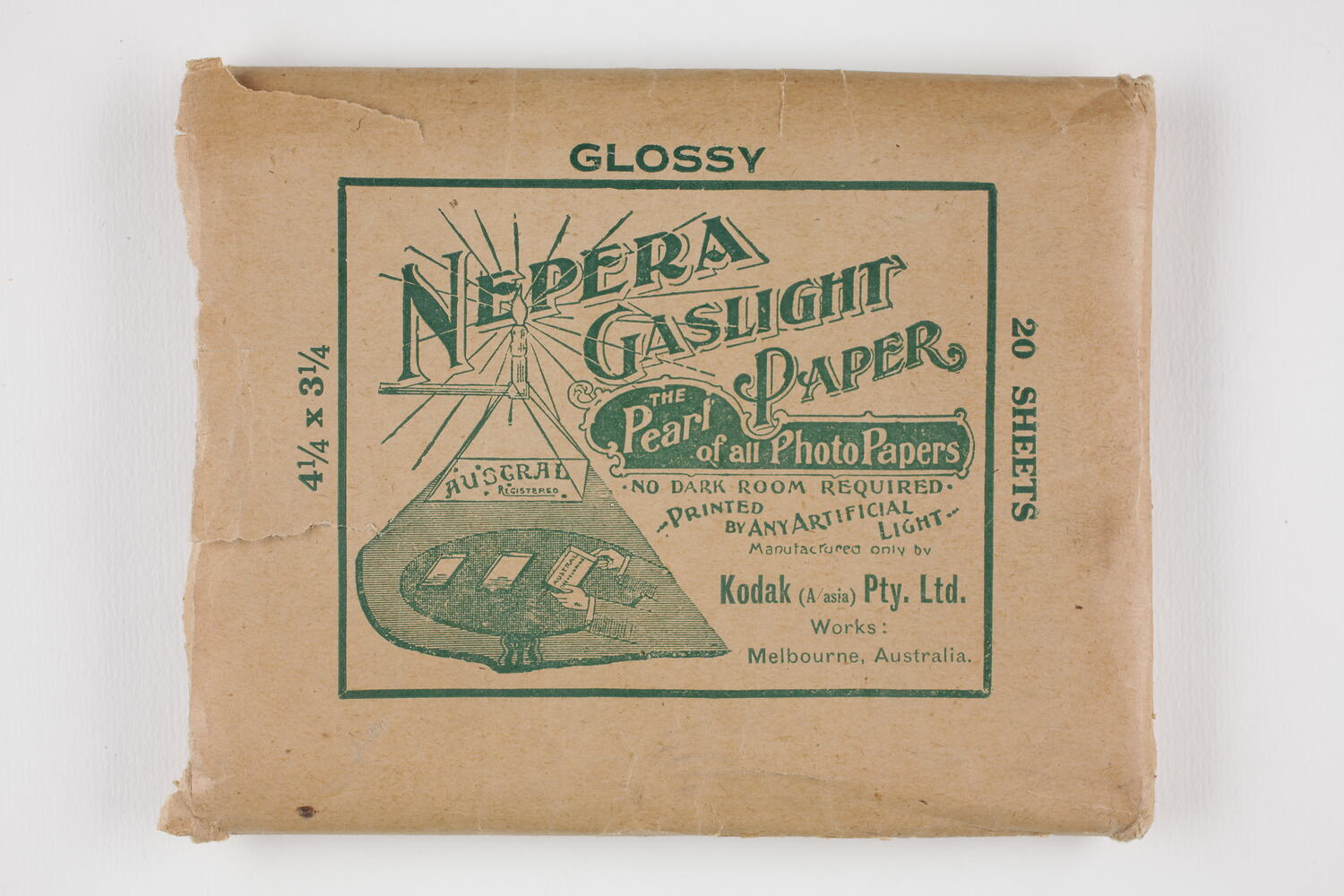 Photographic Paper - Kodak Australasia Pty Ltd, Nepera Gaslight Paper ...