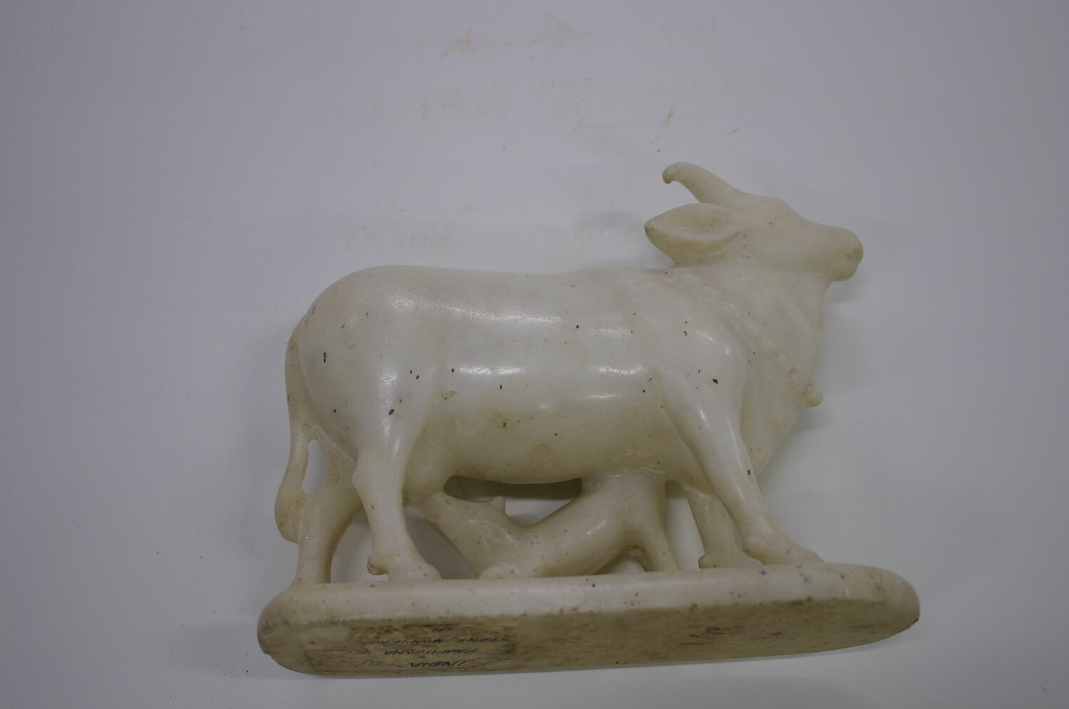 Sculpture - Sacred Cow, India, Marble, circa 1883