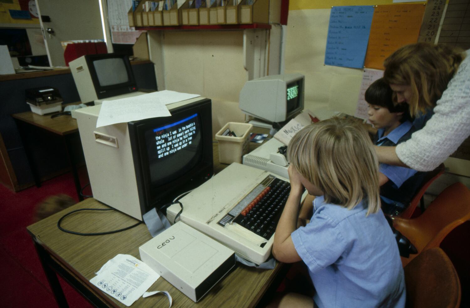 Digital Photograph - BBC Micro Computer Lessons, Geelong Grammar ...