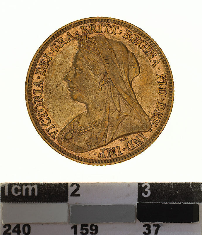 Coin - Sovereign, Victoria, Australia, 1897