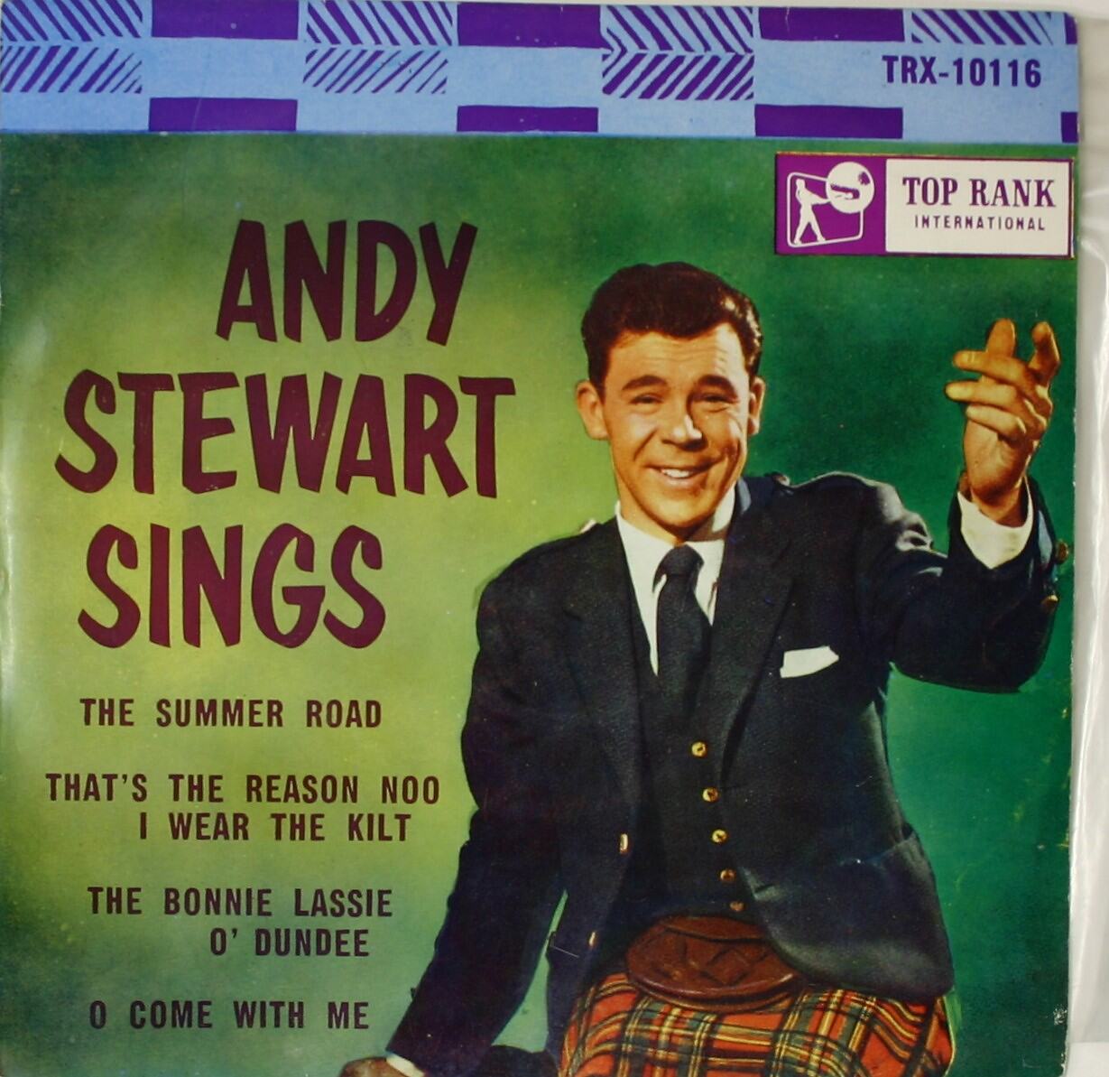 Disc Recording - Festival Records, 'Andy Stewart Sings...', Andy ...
