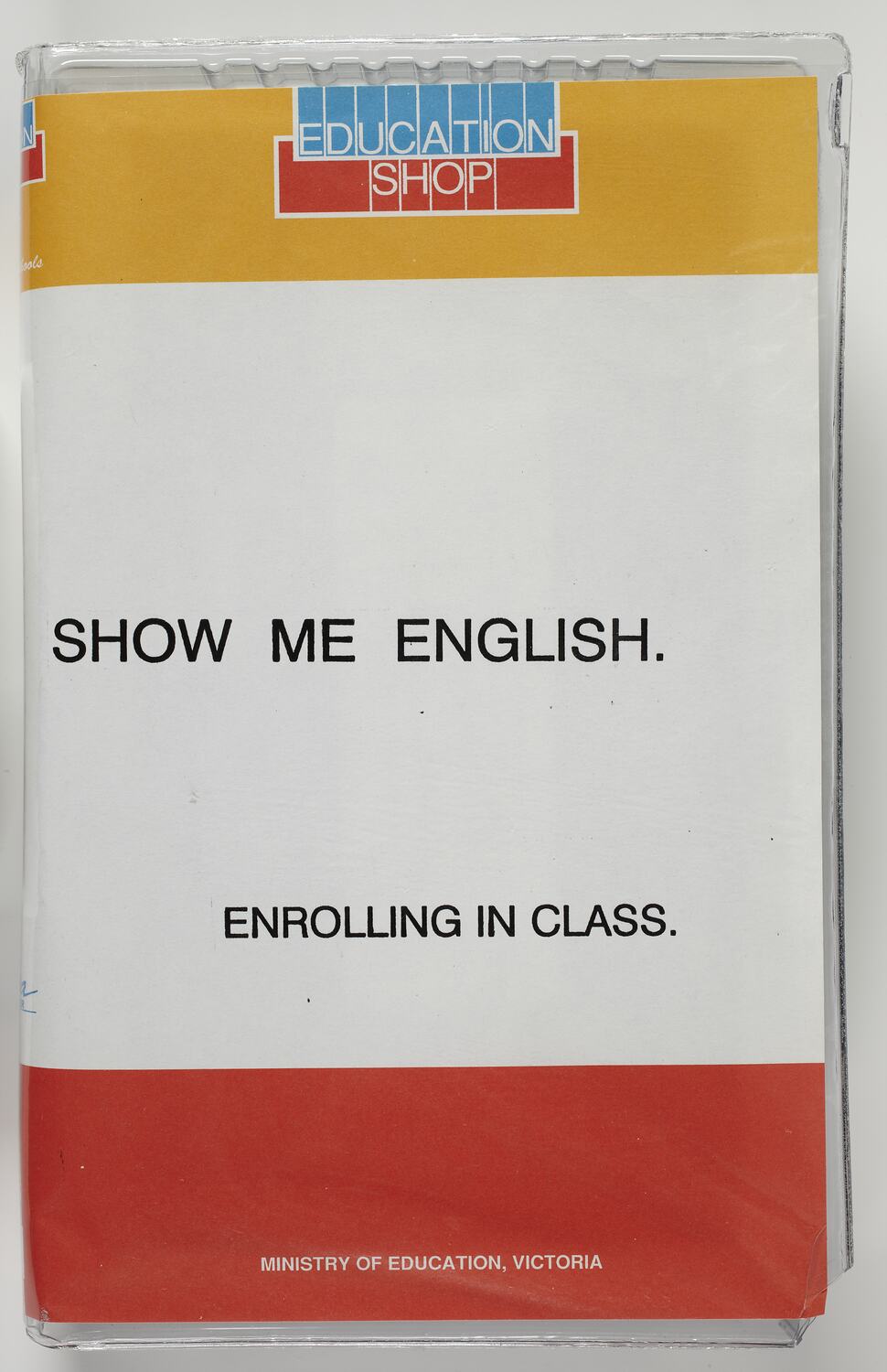 Video Cassette Tape - Show me English: Enrolling in class, Department ...