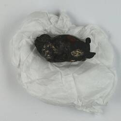 Sculpture - Pig, Stuart Devlin, Ash Wednesday Bushfires, Mt Macedon ...