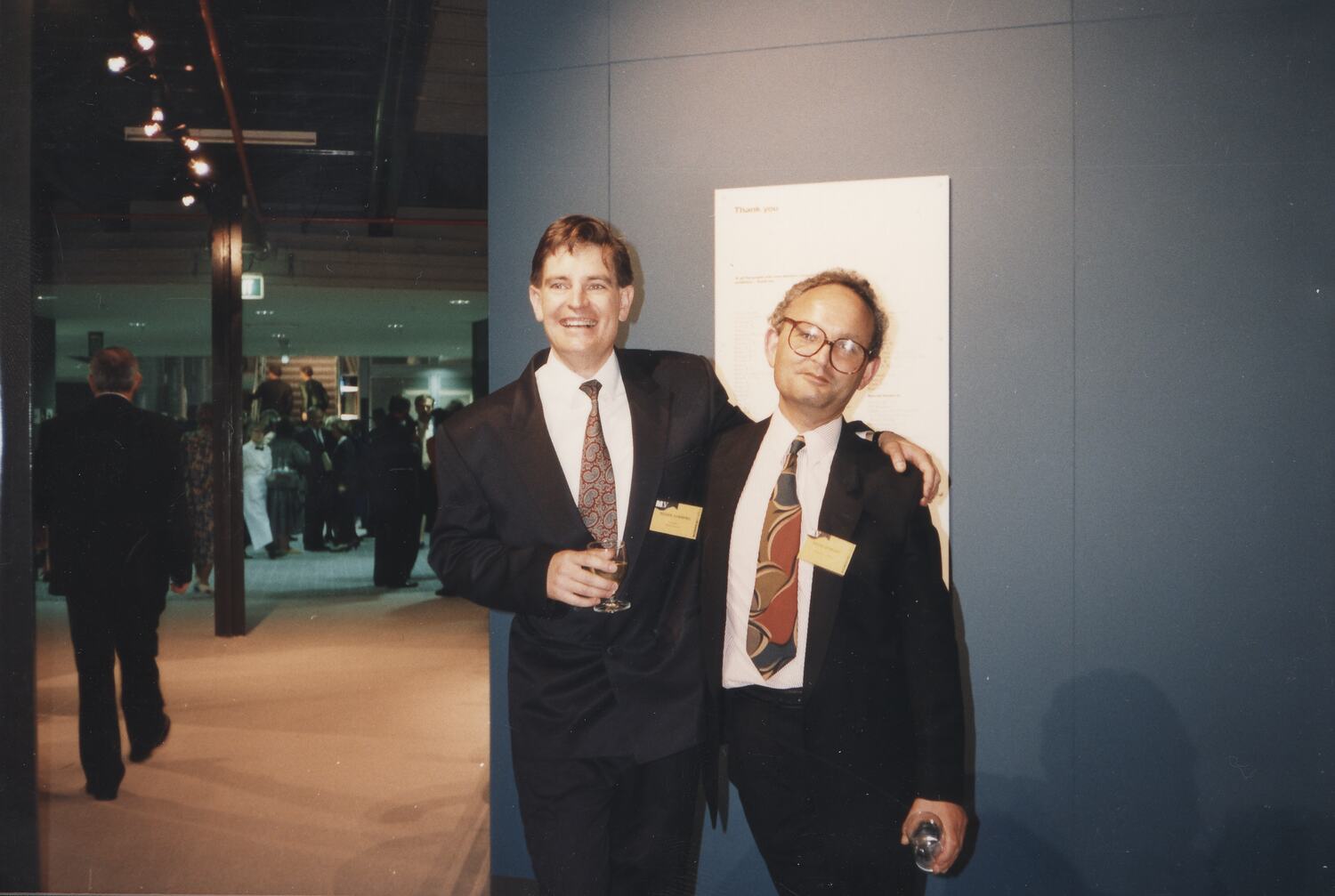 Digital Photograph - Roger Cummins & David Demant at the Scienceworks ...