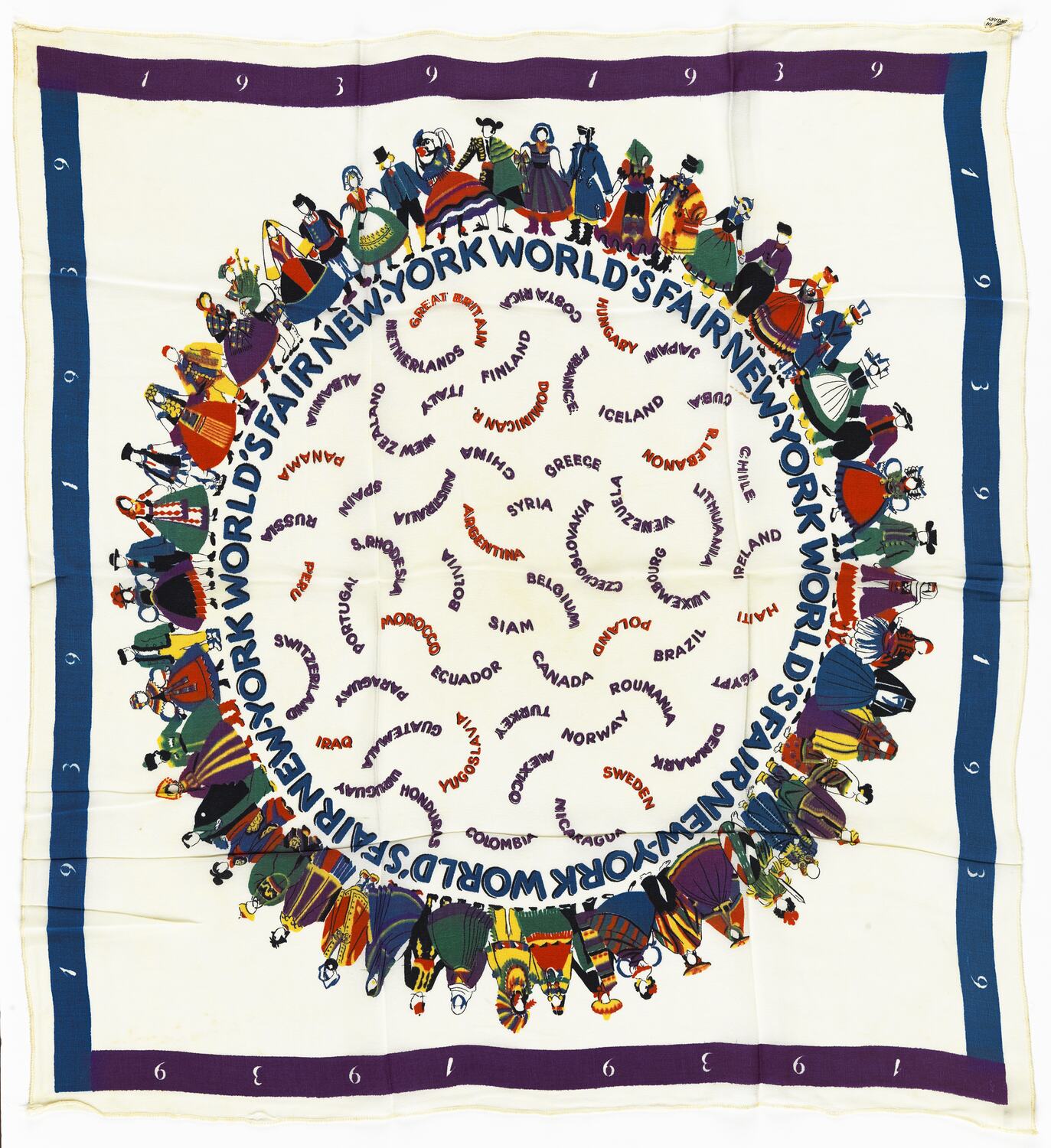 Scarf - 'New York World's Fair', 1939