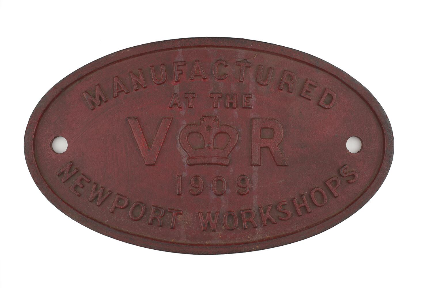 Locomotive Builders Plate - Victorian Railways, Newport Workshops ...