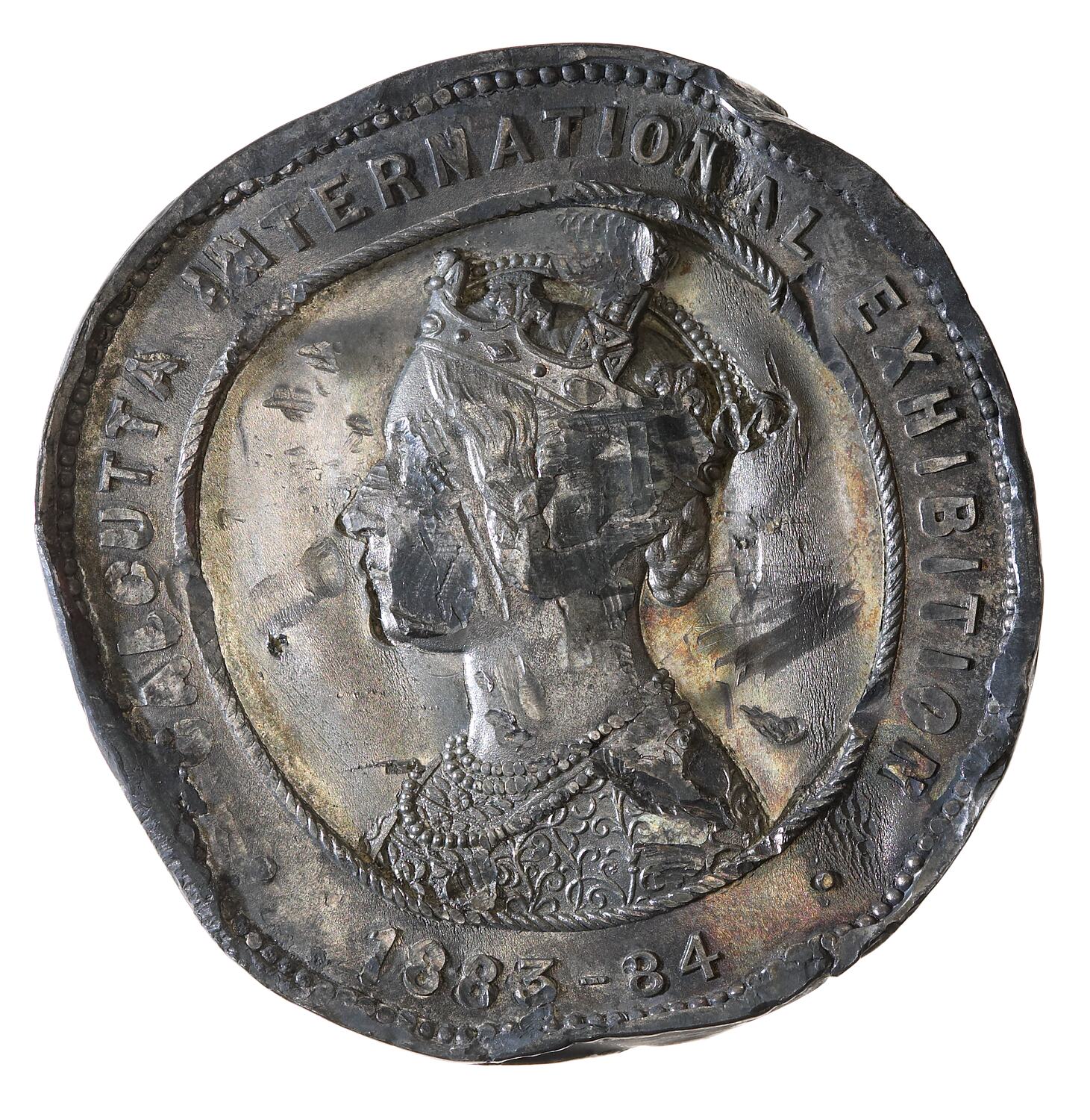 Medal - Calcutta International Exhibition, India, 1884
