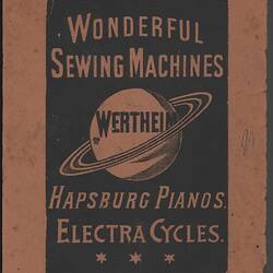 Instruction Booklet - Knitting Machine, Flat-bed, 'Preciosa', Wertheim ...