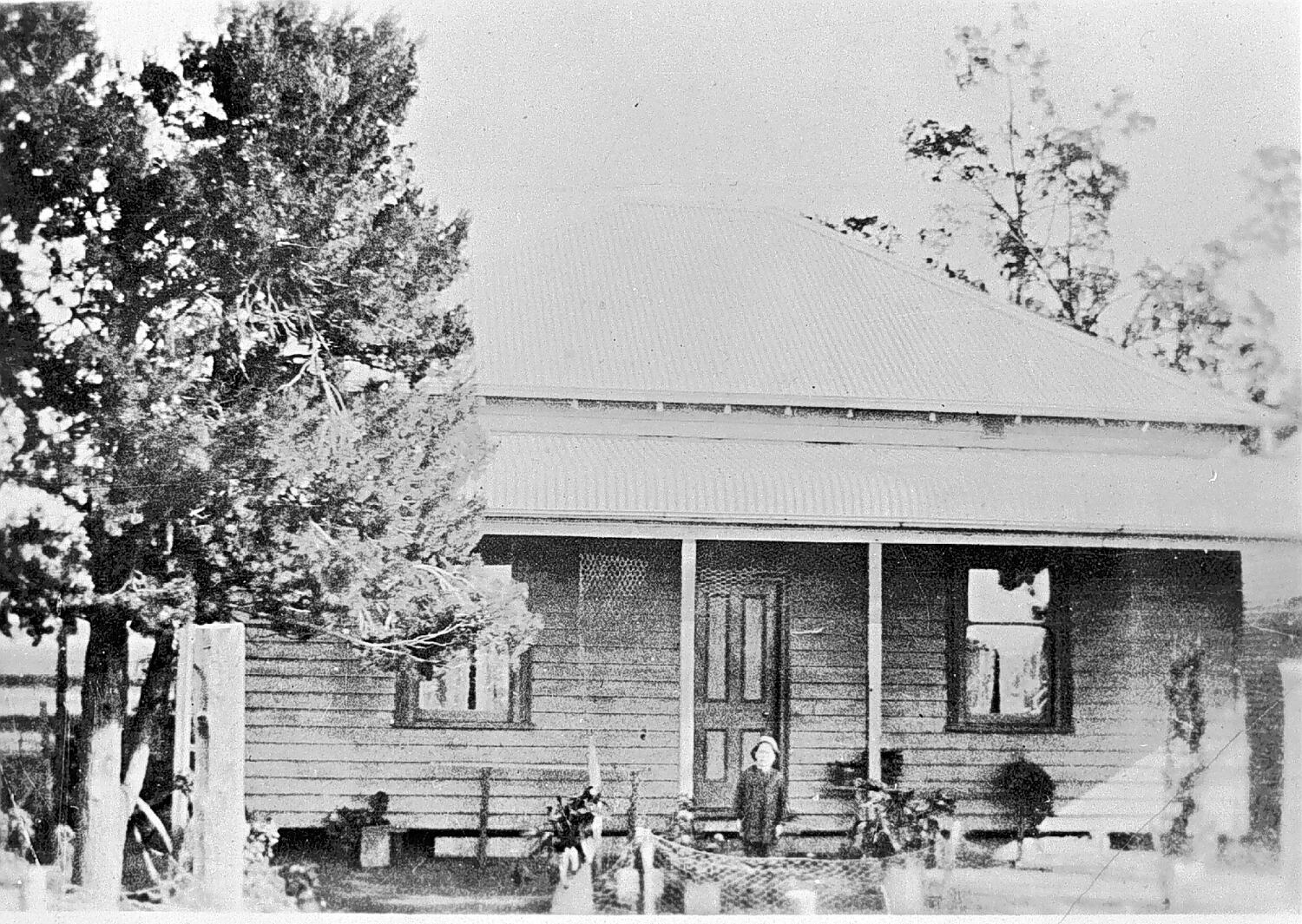 Negative - House at Cocamba, Victoria, 1917