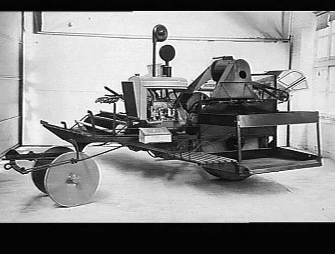 Photograph - H.V. McKay Massey Harris, Sunshine Engine Functioned Rice ...