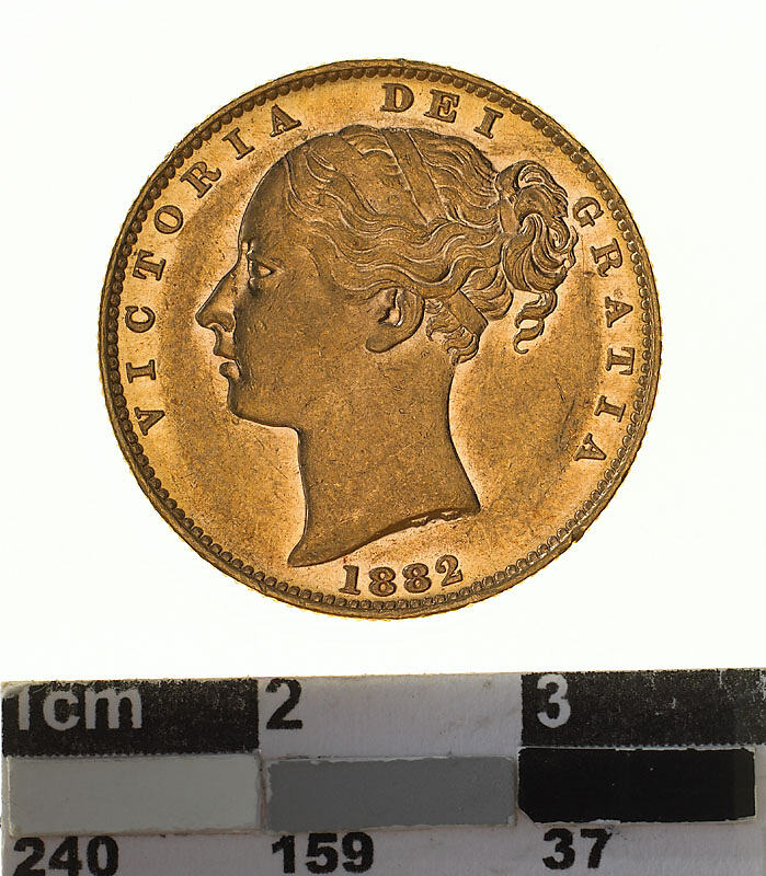 Coin - Sovereign, Victoria, Australia, 1882