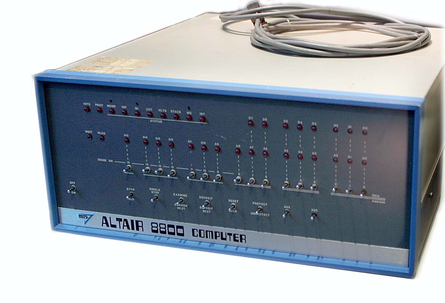 Computer Console - MTS Co., Altair Model 8800, circa 1975