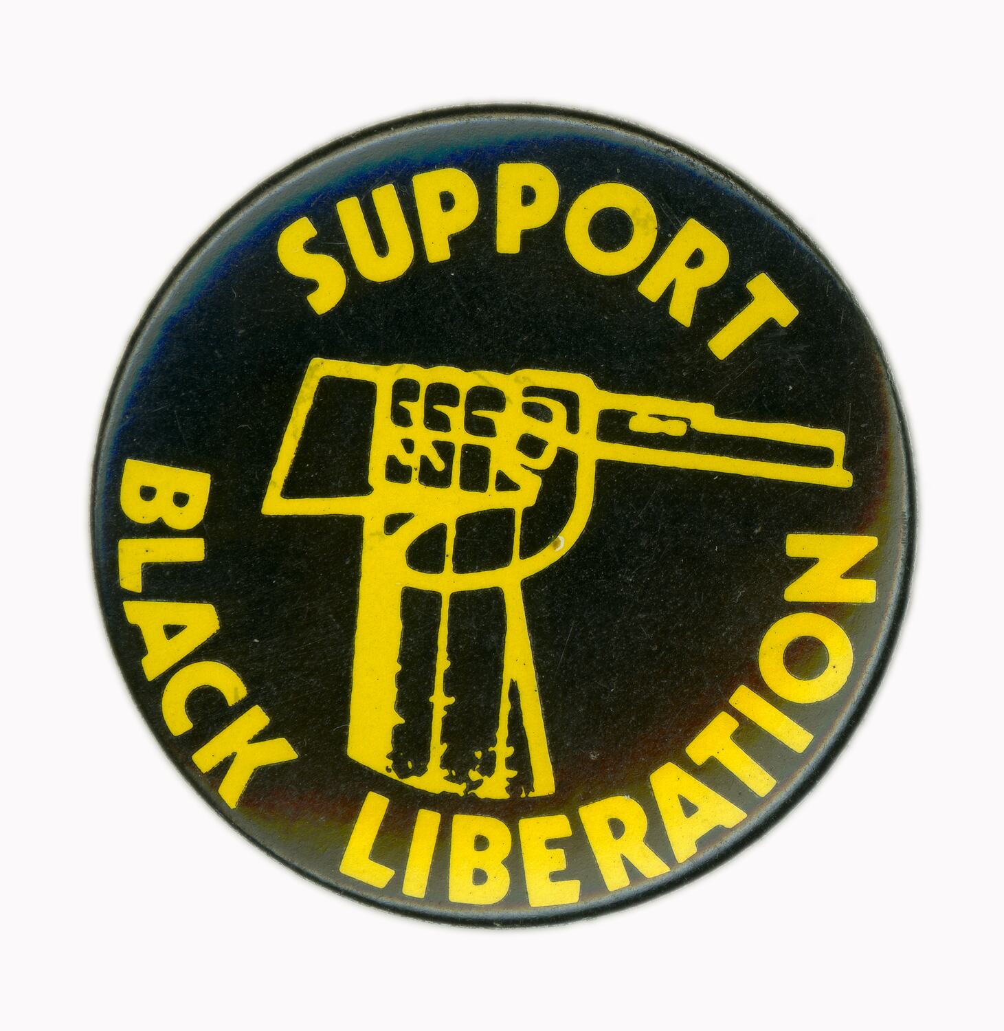 Badge - Support Black Liberation, 1979-1986