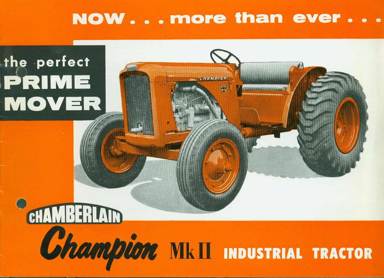 Descriptive Booklet - Chamberlain Champion Mk II Industrial Tractor ...
