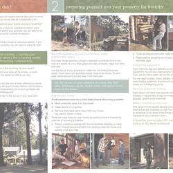 Pamphlet - 'Living In The Bush', Country Fire Authority, Victoria, 2004