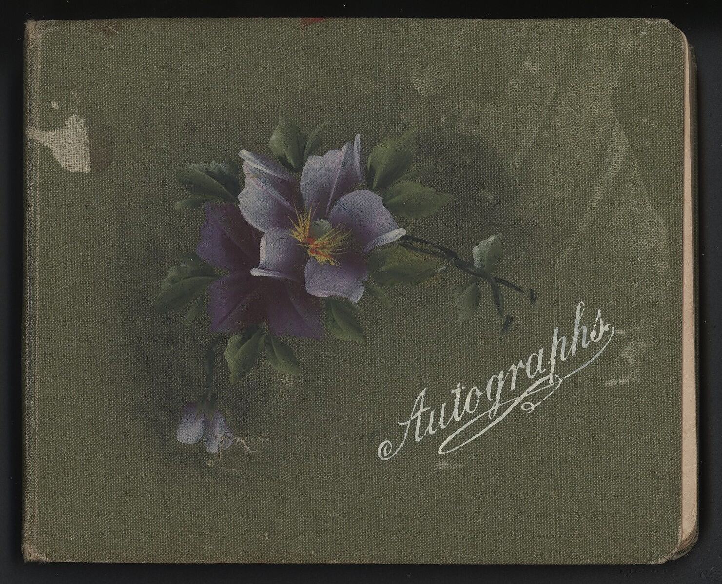 Contributors to Autograph Album (HT 27665) of Elizabeth Louise Shelly
