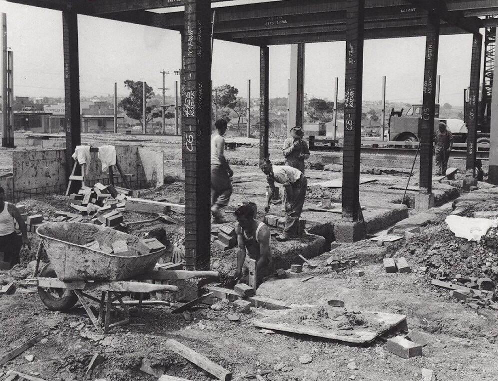 Photograph - Kodak Australasia Pty Ltd, Commencing Brick Work of Power ...
