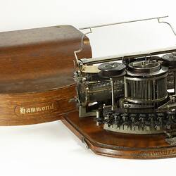 Typewriter - Hammond Typewriter Company, Model 1B, circa 1895