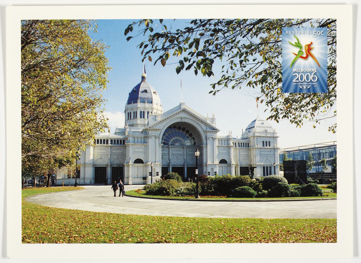 Postcard - Commonwealth Games, Royal Exhibition Building, Melbourne, 2006