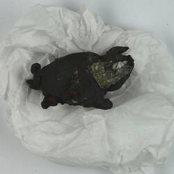 Sculpture - Pig, Stuart Devlin, Ash Wednesday Bushfires, Mt Macedon ...