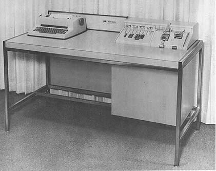 Computer System - Pacific Data Systems, PDS 1020 Mini Desktop, circa 1964